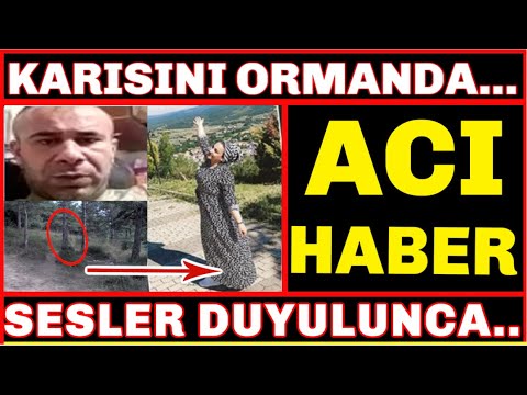 DAHA ÖNCE PAYLAŞMIŞ | ESKİ KARISINI ORMANDA...| ULVİYE AVAĞ | İstanbul Sultangazi Son Dakika