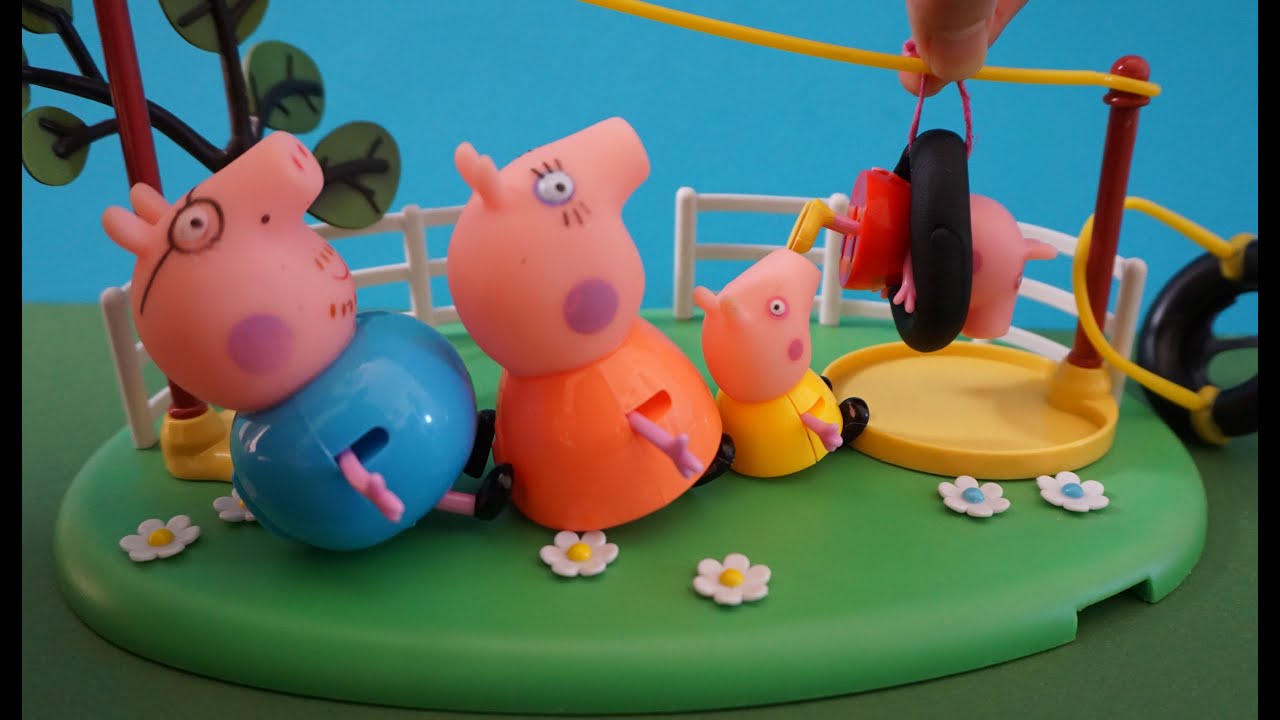 Funny cartoon episode - Peppa Pig Family in Playground English Episodes ...