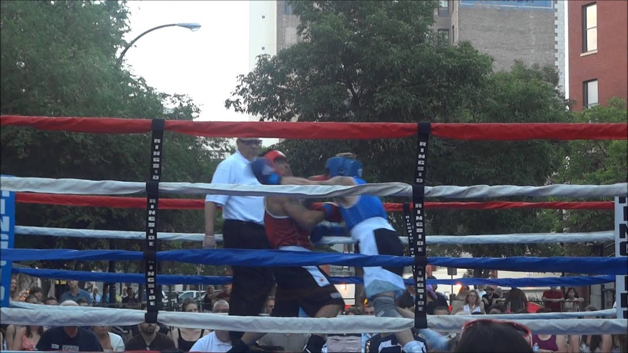 Manitoba Boxing Welterweight Fight - YouTube