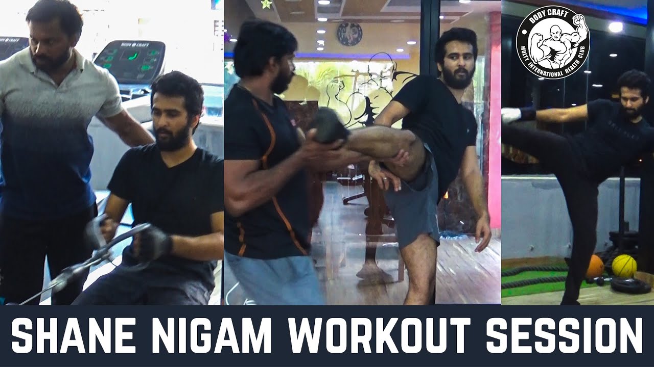 Shane Nigam Workout Session | Jinto Body Craft | Qalb Makeover - YouTube