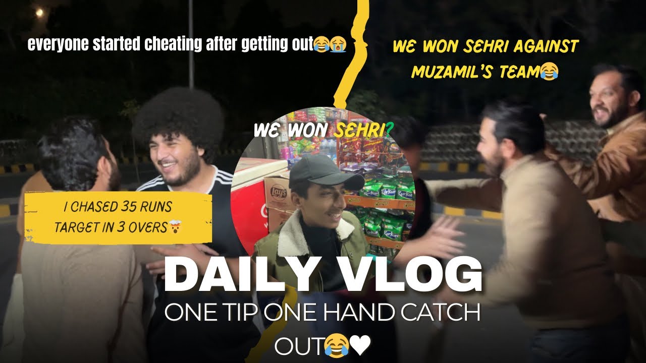 ONE TIP, ONE HAND CATCH OUT! 😂 (Everyone Started Cheating! 😭) - YouTube