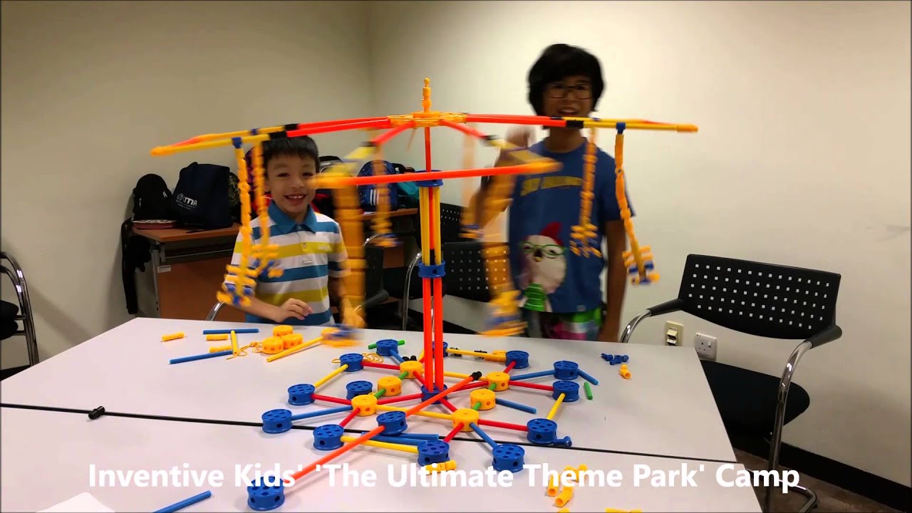 Dec 2015 Ultimate Theme Park 2-day camp - Swing Carousel - YouTube