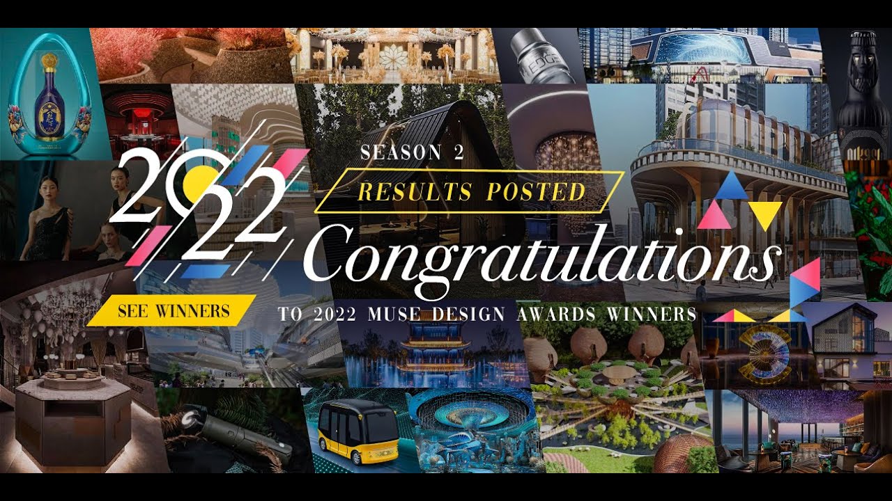 2022 MUSE Design Awards | Winners of the Year | MUSE Awards - YouTube