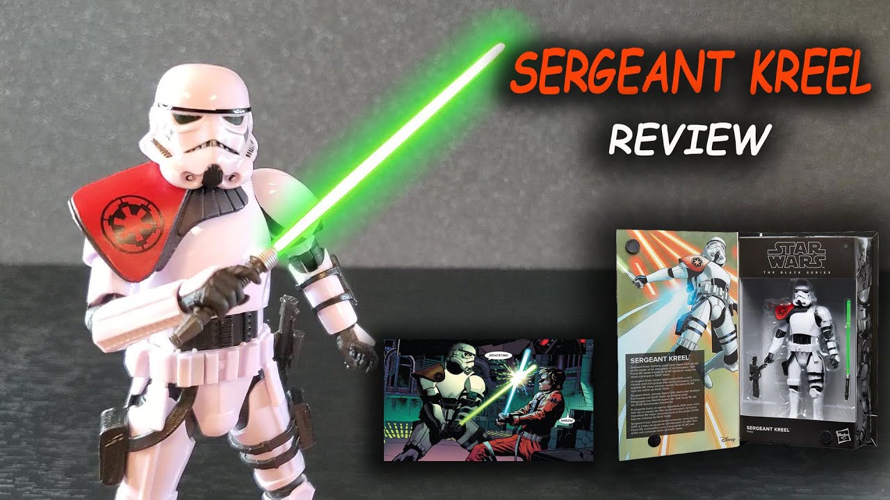 Sergeant Kreel (Star Wars Black Series) - REVIEW - YouTube