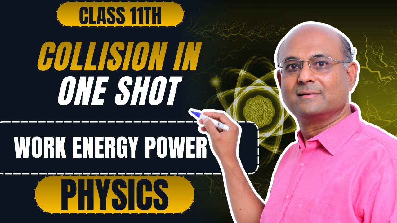 Collision in one Shot | Class 11 Physics Work Energy Power | AhaGuru ...