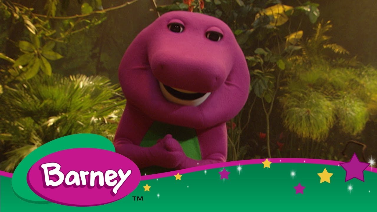 Barney 📖 Barney's Travel Book: Rainforest 🌴 Let's Go On A Vacation ️ ...