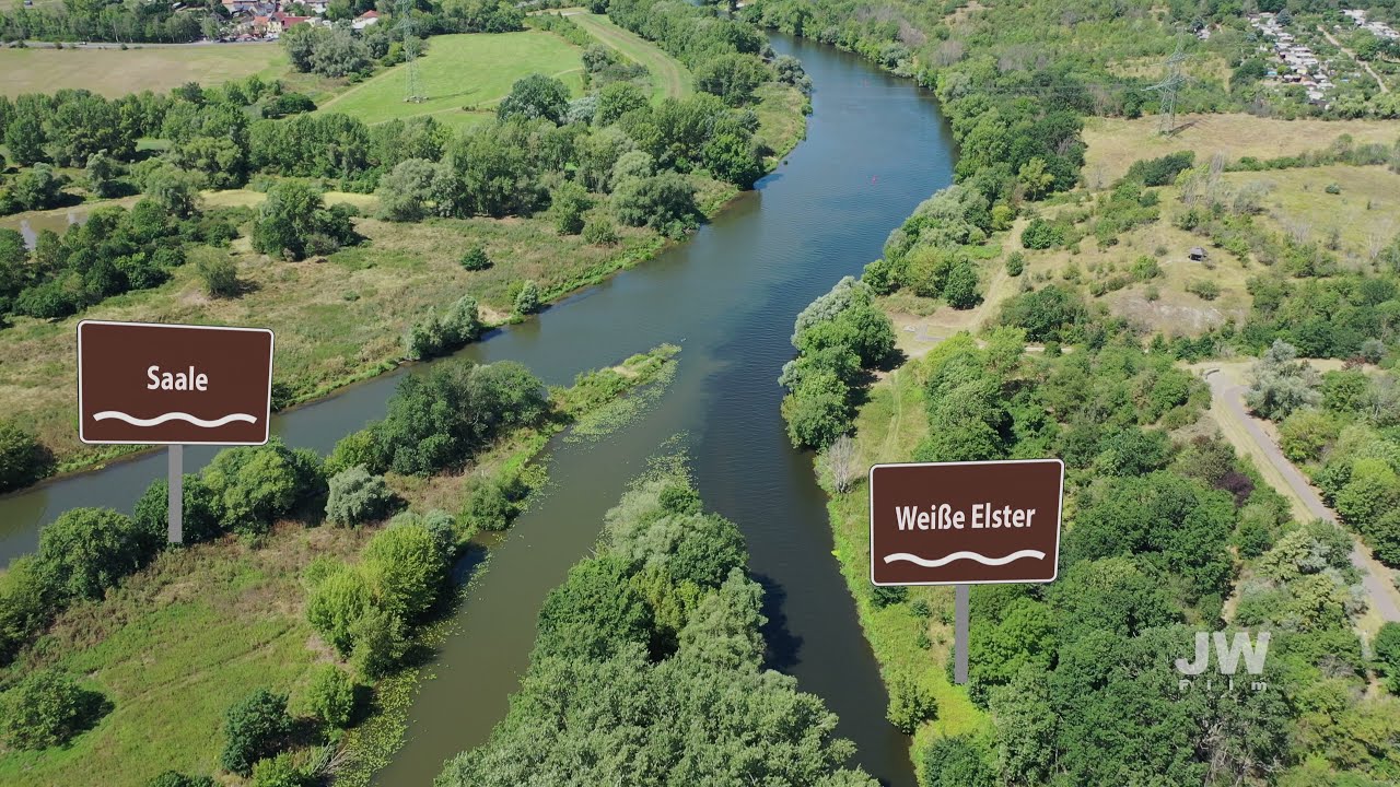 Die weiße Elster Teil 4 Flusslandschaft des Jahres 2020-2021 (von ...