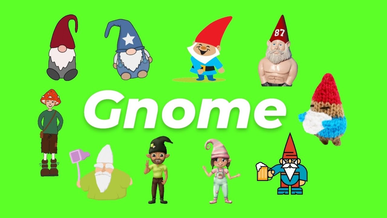 Animated Gnome GIF Green Screen Pack (Free Download) - YouTube