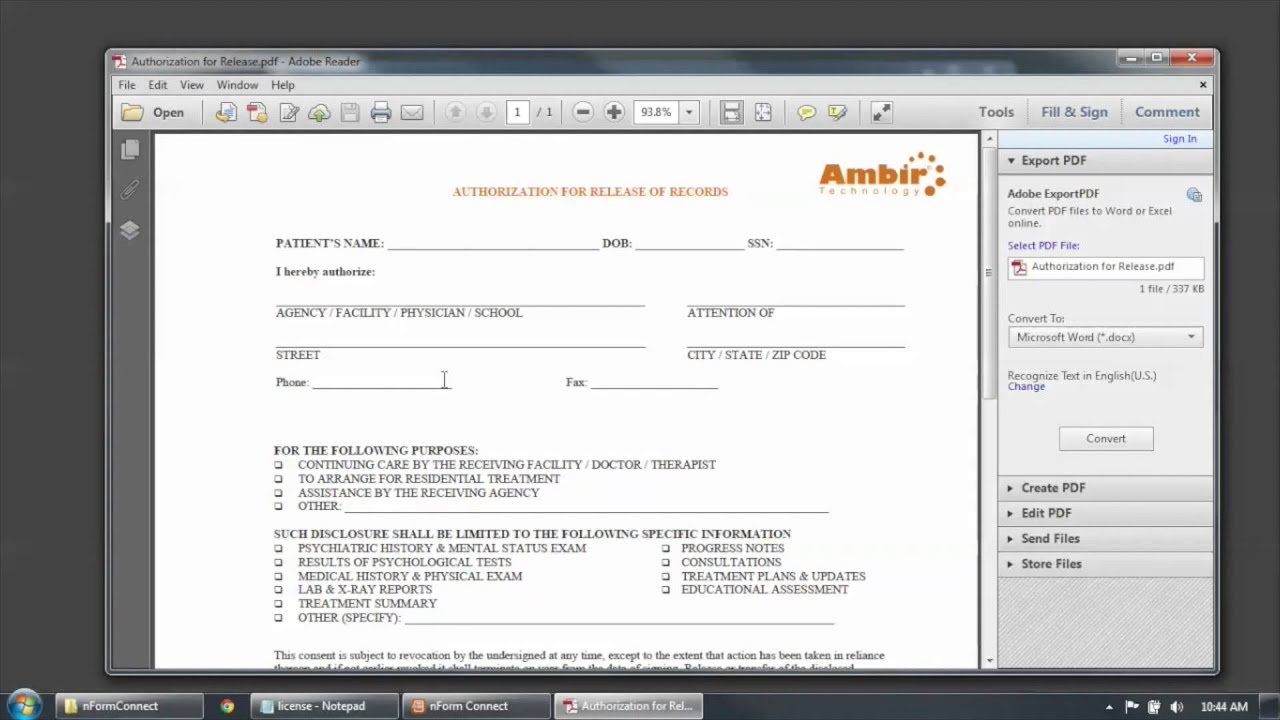 Sending Forms to Tablets - YouTube