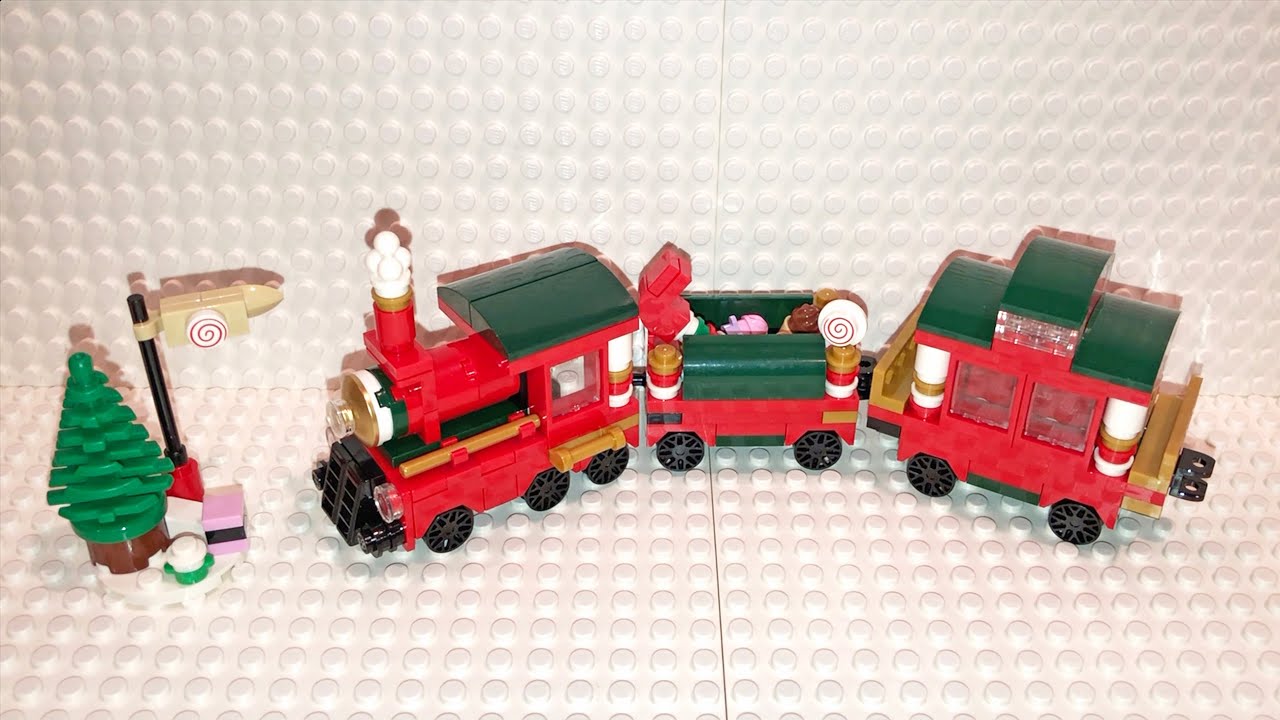 Cute Lego Seasonal 40138 Christmas Train 2015 Holiday Set Quick Look ...