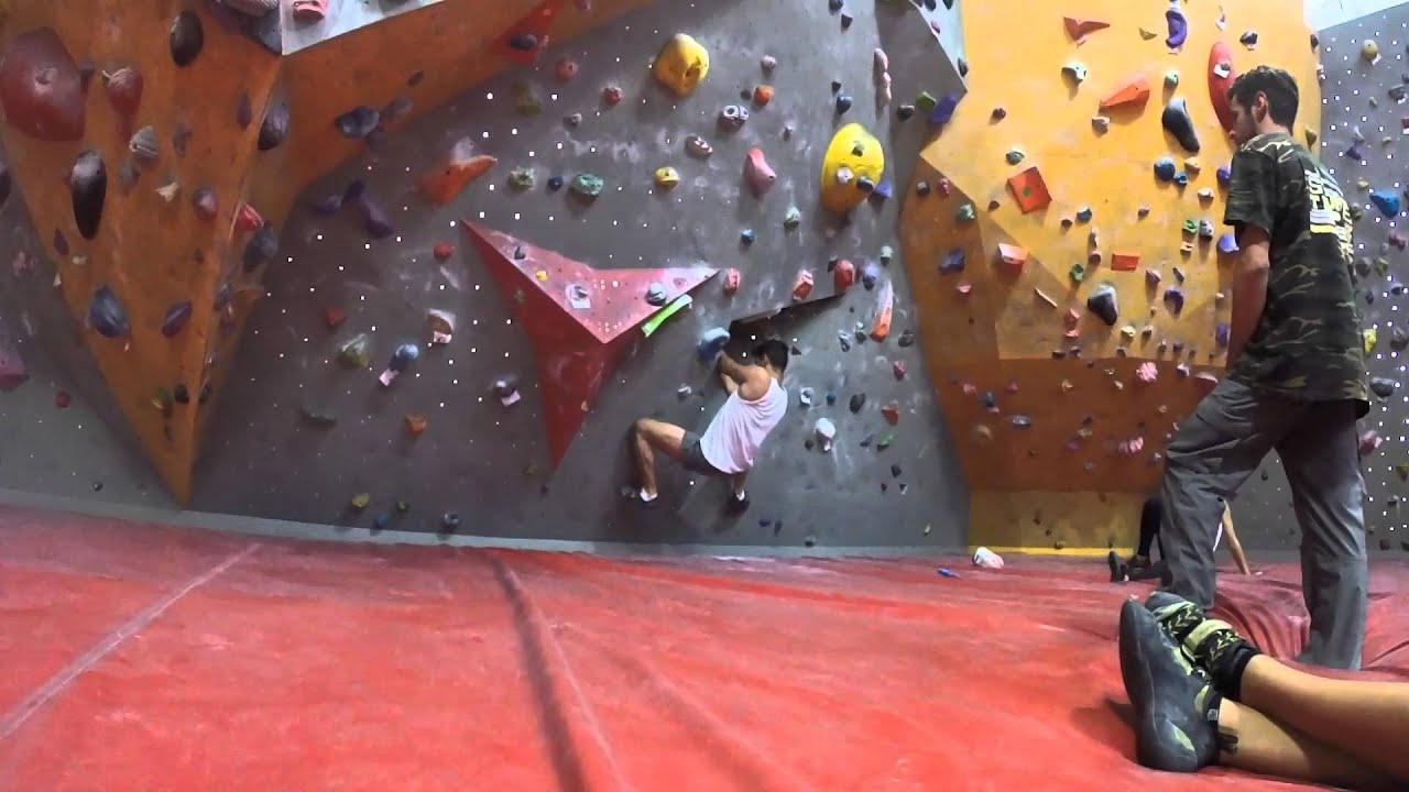 Indoor Climbing Gopro hero3+- Stone Temple - YouTube