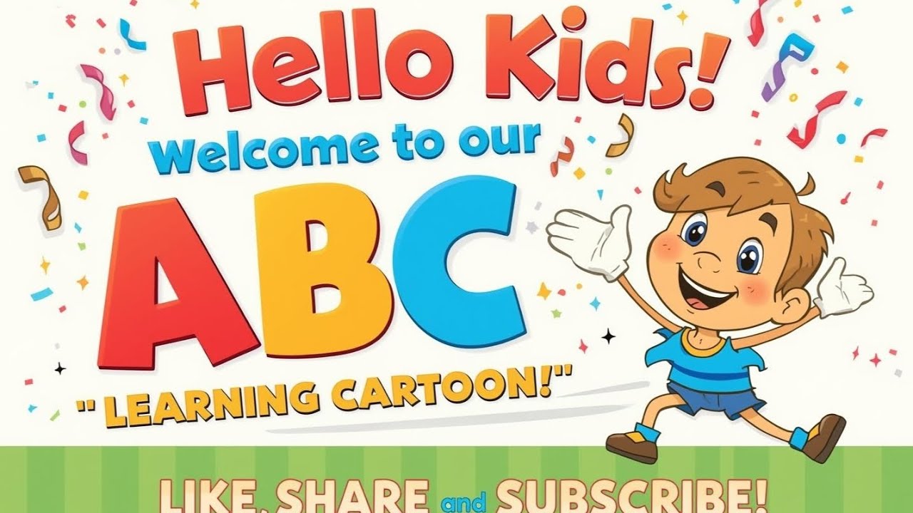 ABC Fun Story – A to Z Alphabet with 3 Words | Learn English with ...