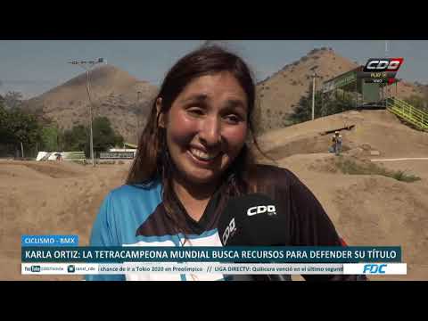 Karla Ortiz: La tetracampeona mundial del BMX