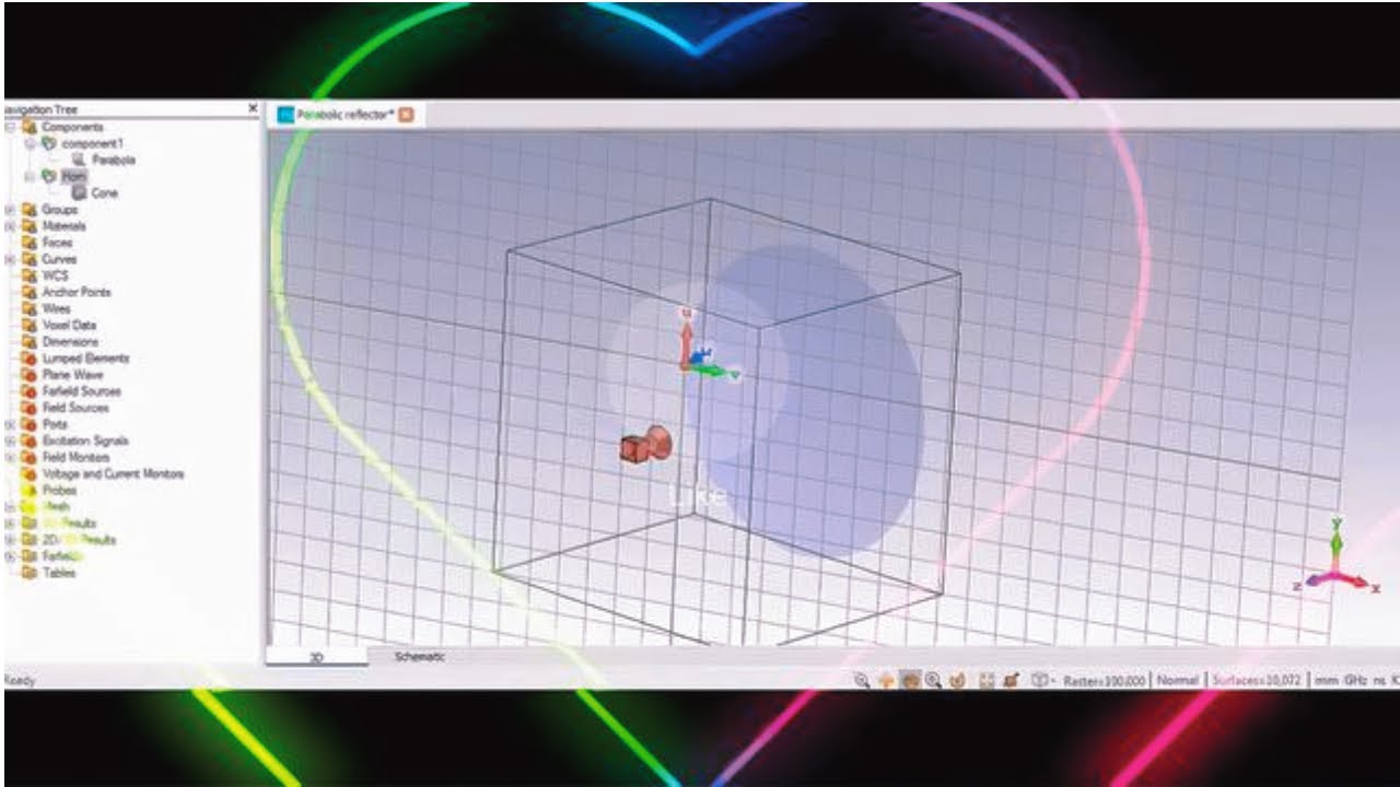 How to design parabolic reflector or dish antenna using CST studio ...