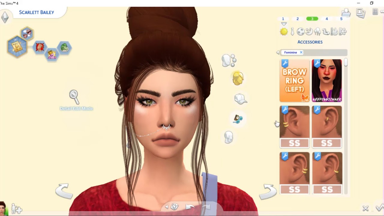 ARTHOE AESTHETIC LOOKBOOK 🎨 | Sims 4 Create a Sim - YouTube