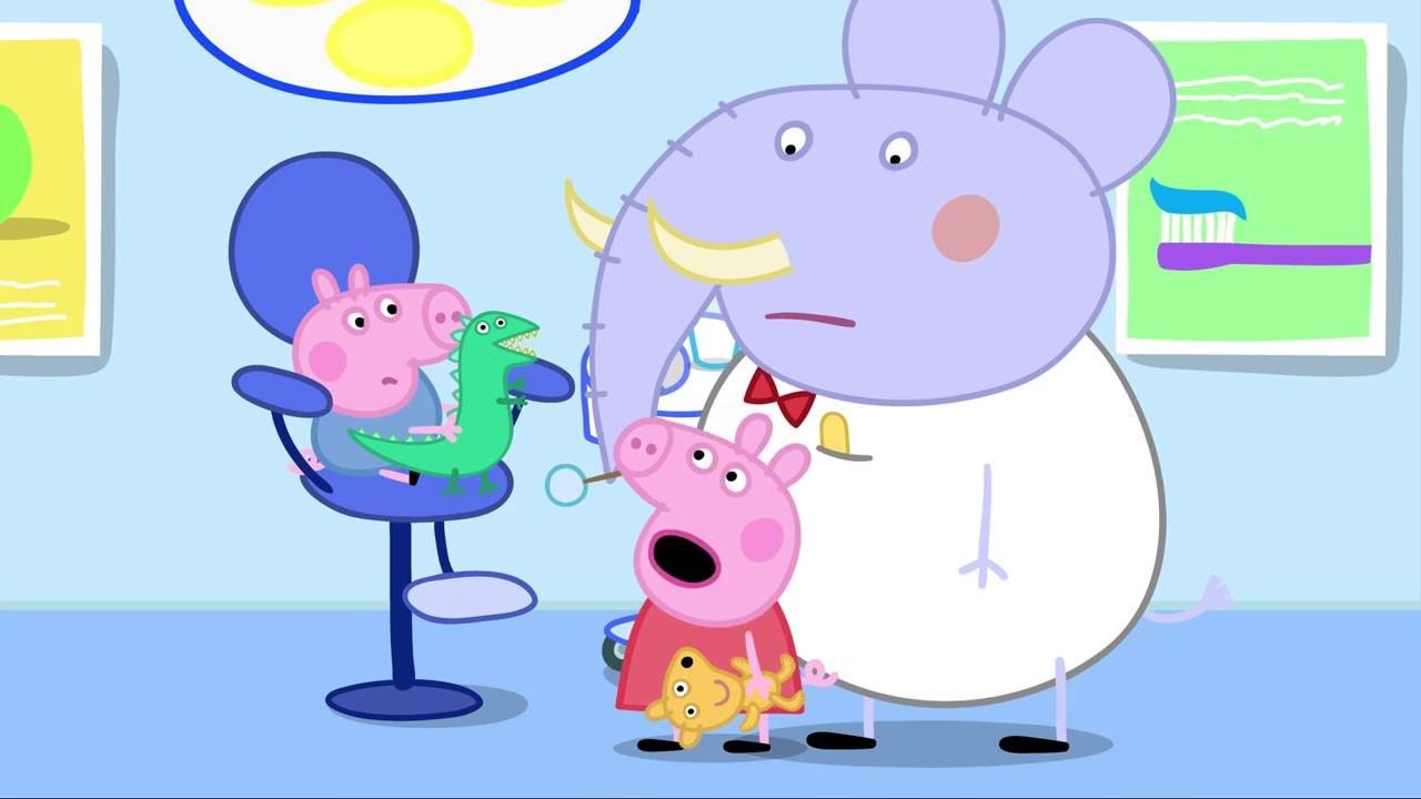 Peppa Pig | Peppa Pig Visits The Dentist - YouTube