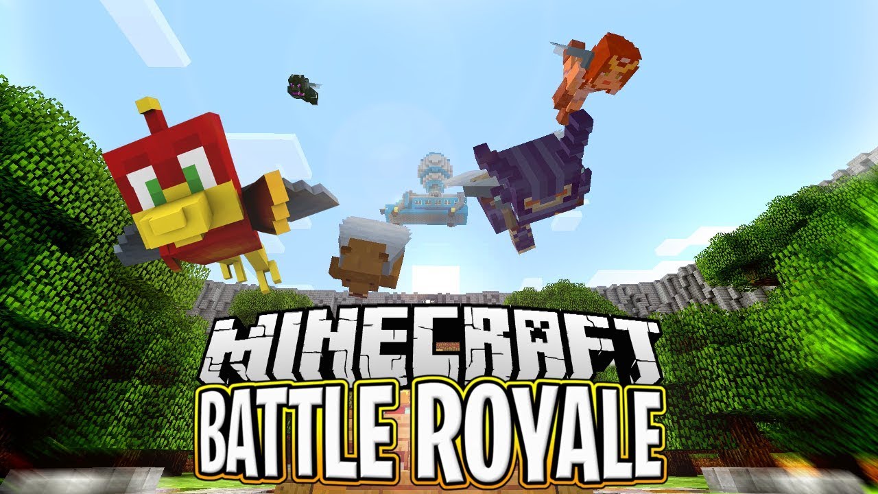 FORTNITE BATTLE ROYALE has come to MINECRAFT !! - YouTube