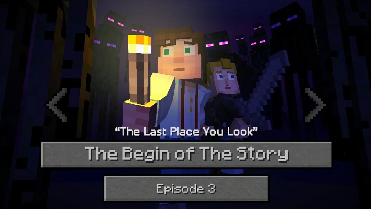 The Begin of The Story - Episode 3 | Minecraft Story Mode - YouTube