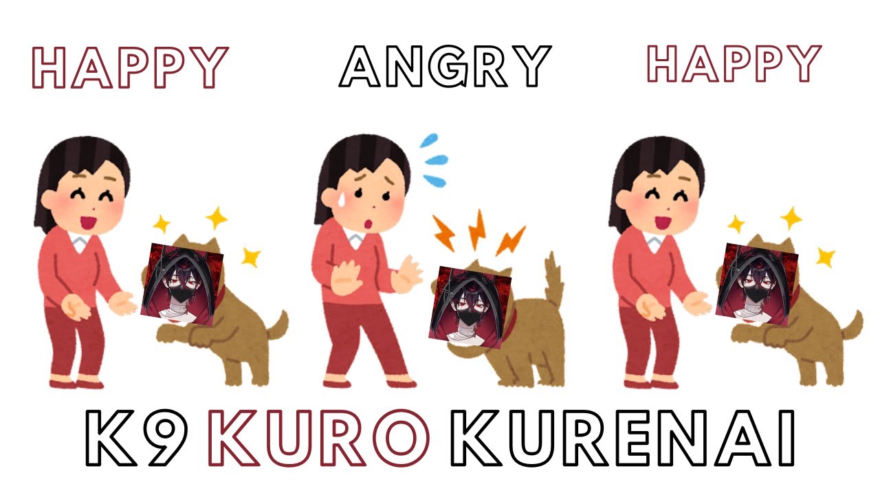 KURO IS A HAPPY ANGRY HAPPY K9 !! [ K9 Kuro Kurenai | VShojo ] - YouTube