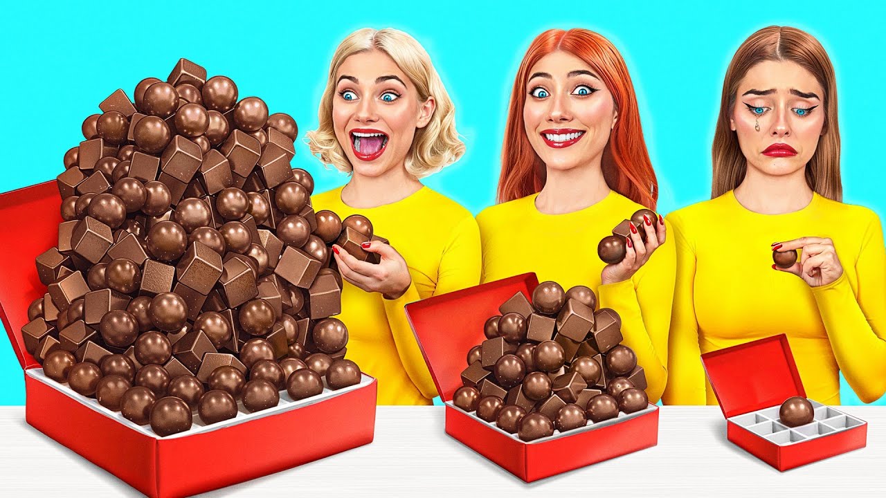 Thử thách Tấm Lớn, Vừa Và Nhỏ | Mẹo Vặt Đồ Ăn Vui Nhộn Multi DO Smile ...