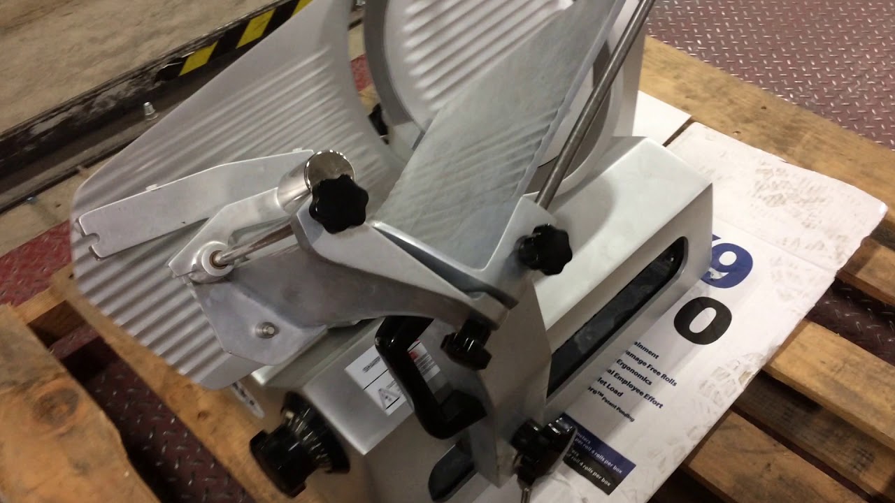 GovDeals: Meat Slicer: Univex 8512 (ID #2748) (A1-2R) (17-45 - YouTube