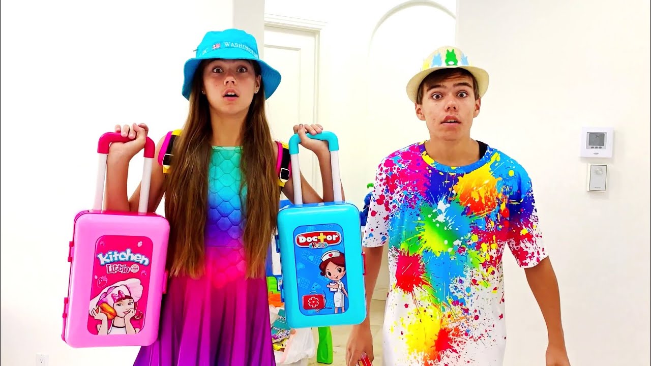 A collection of funny stories about Nastya and Mia Настя нашла клад на ...