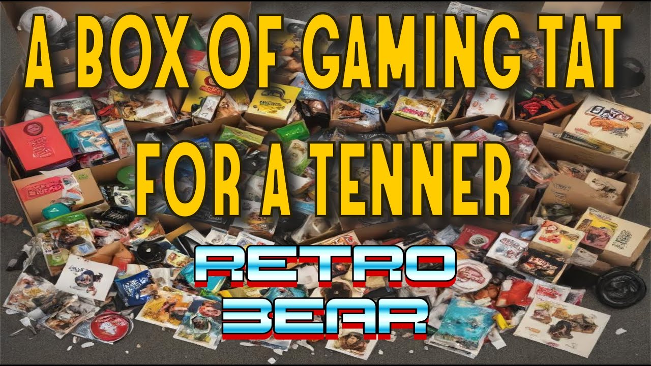 July Pick Ups : A Box Of Gaming Tat For A Tenner - YouTube
