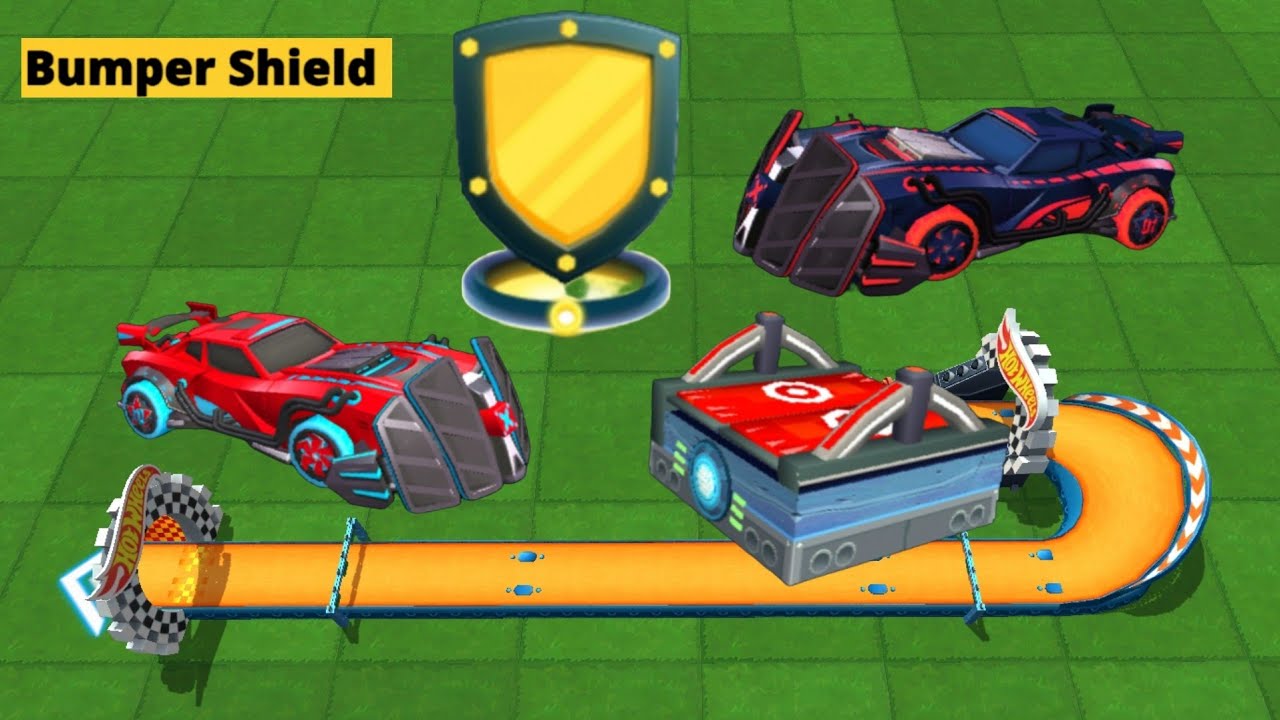 RACECRAFT GAME : CHARGE CAR UNLOCK CAMEL BUMPER SHIELD & SPRING BOARD TRACK | HOT WHEELS ...