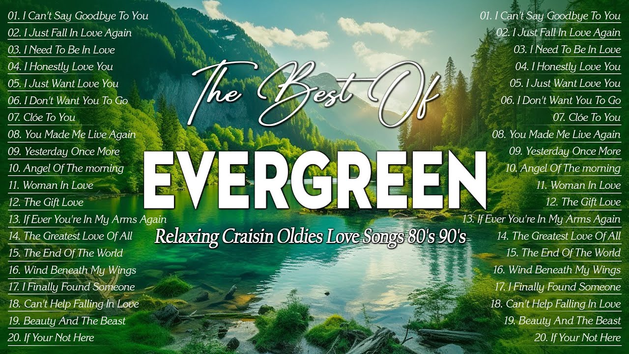 Best Evergreen Love Song💗Nonstop Love Songs Collection💖Beautiful ...