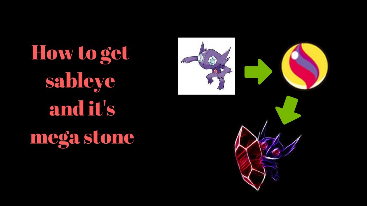 how to get sableye and it's mega stone in pokemon brick bronze - YouTube
