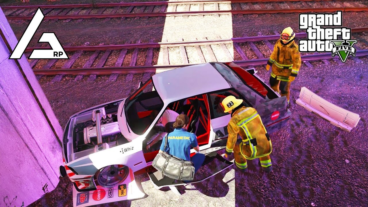 GTA 5 Roleplay - ARP - #72 - Trapped on the Tracks. - YouTube
