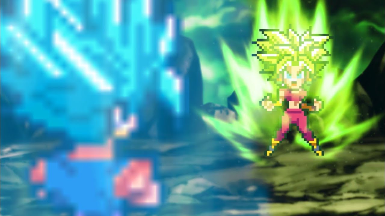 Kefla vs Vegito - Sprites animation - YouTube