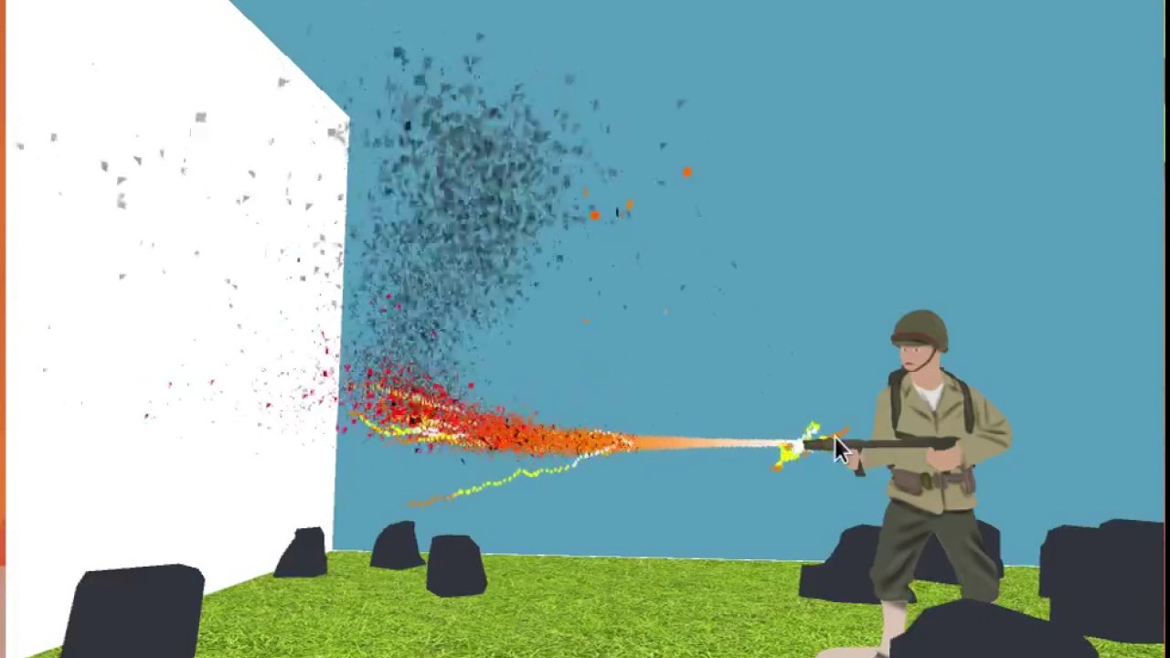 Simulating fire using particle systems - YouTube