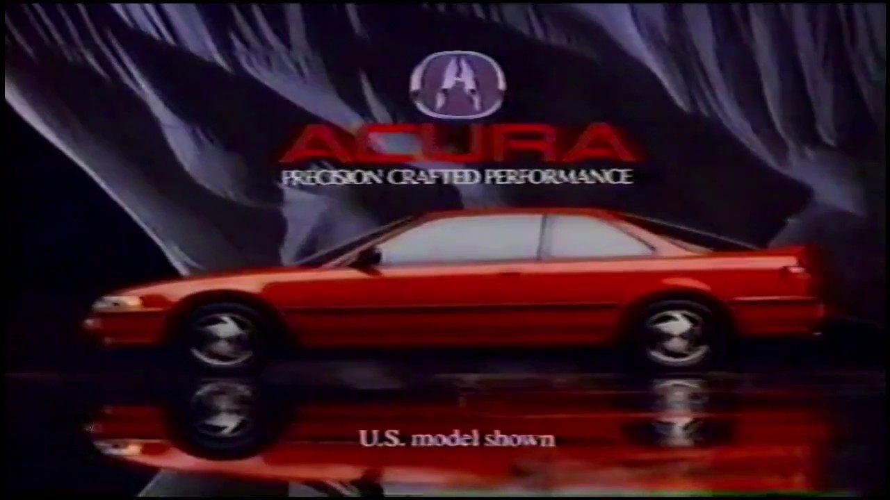 1991 Accura Integra F1 Commercial Precision Crafted Performance - YouTube