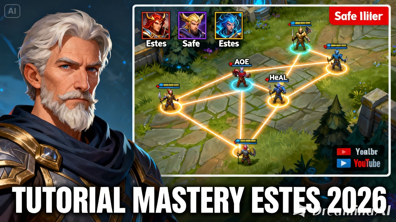 Tips & Tricks AoE Heal Tim Estes Hero Support Paling Tangguh 2026 - YouTube