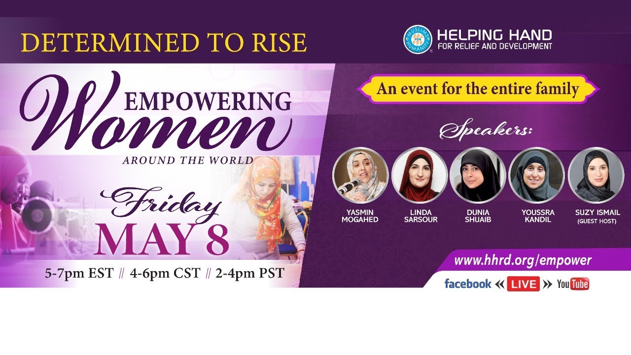 {SPECIAL LIVE FUNDRAISING EVENT} Determined to Rise! - YouTube