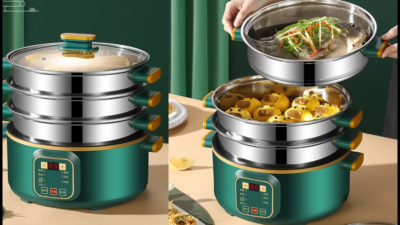 Automatic Electric Multipurpose Cooker - YouTube