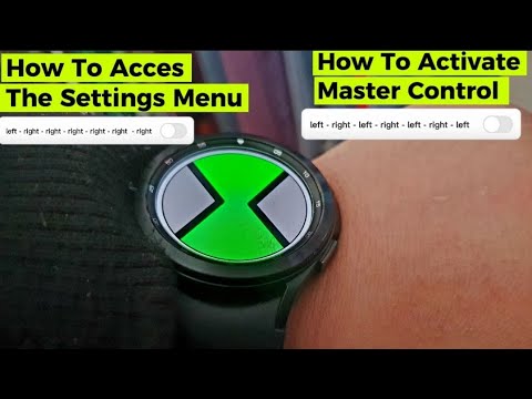 Omnitrix - How To Activate Master Control/The Settings Menu On @Samsung ...