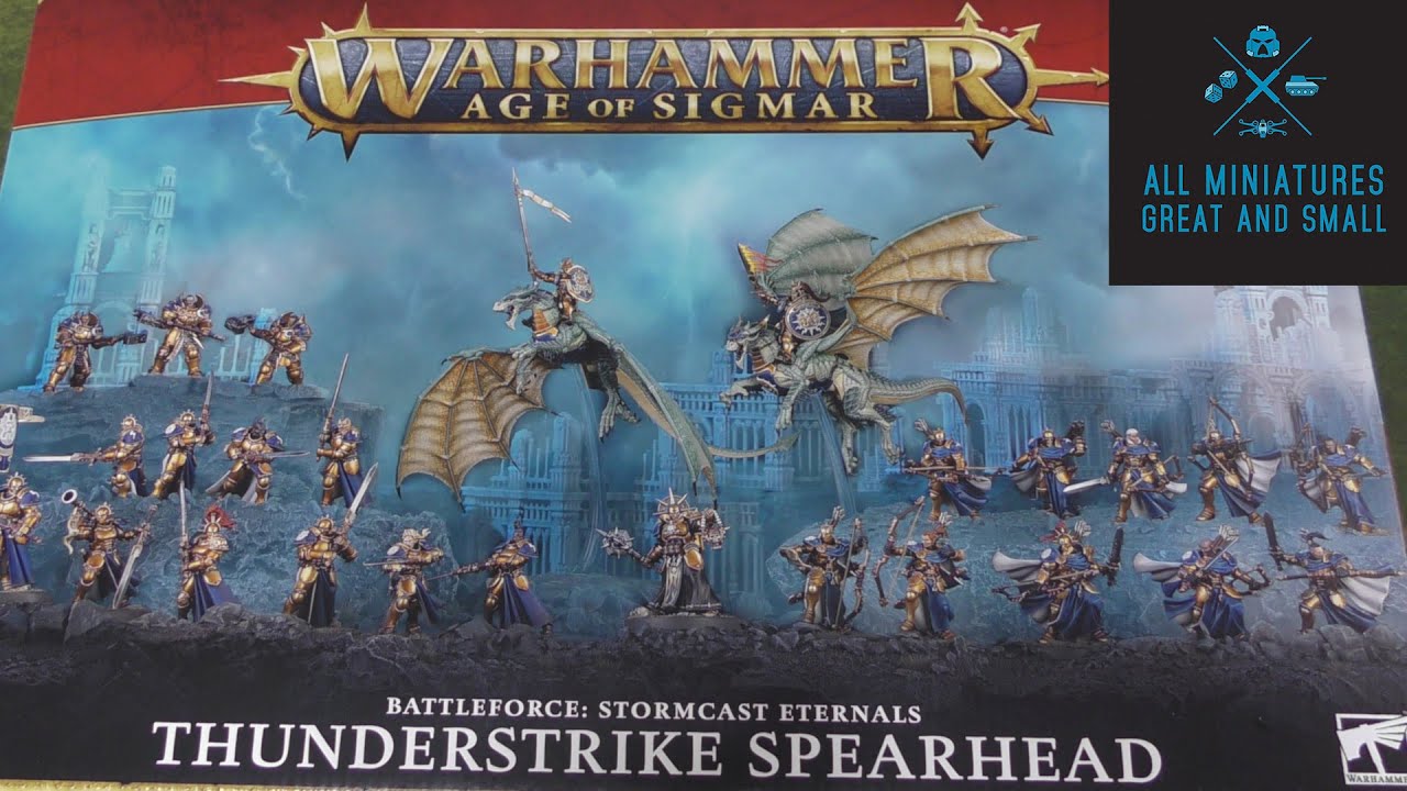 Age of Sigmar - Stormcast Eternal ChristmasThunderstrike Box review ...