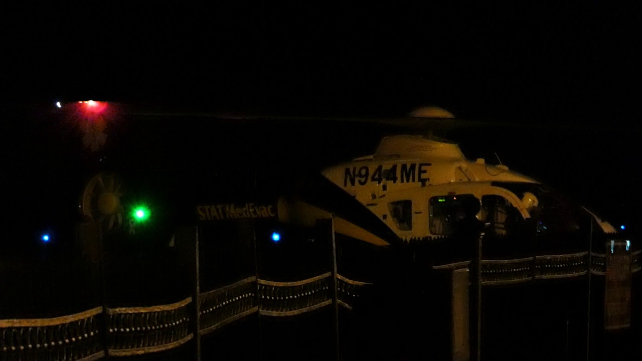 N944ME - STAT MedEvac 1 Landing - YouTube
