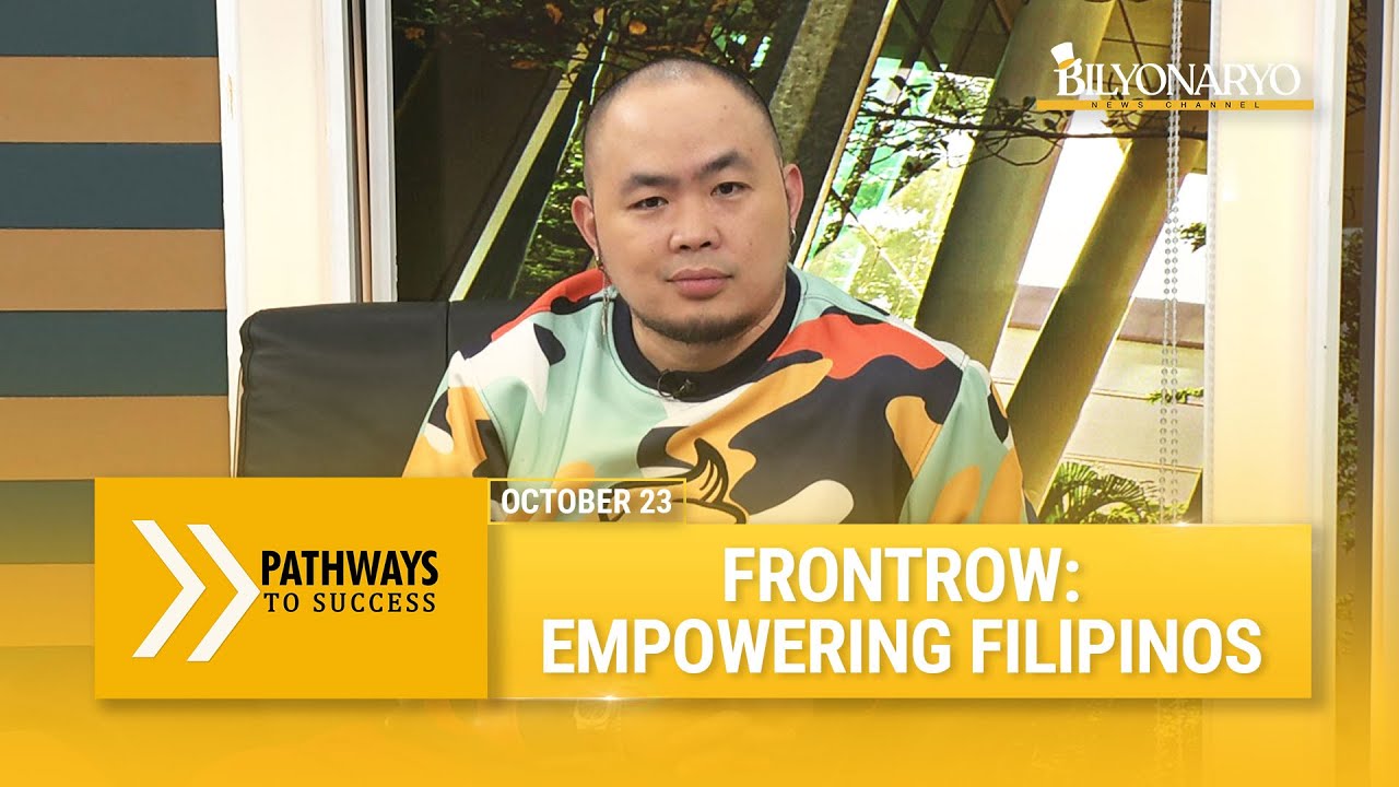 Pathways To Success: Frontrow - Empowering Filipinos - YouTube