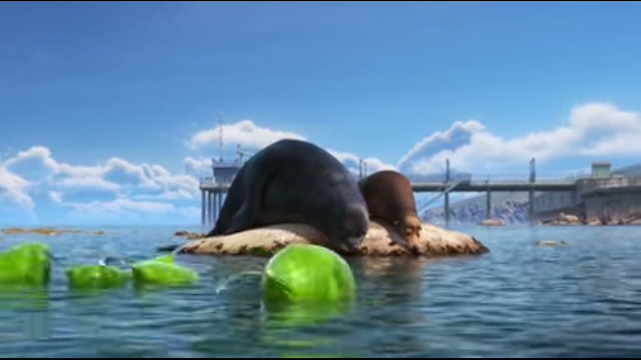 finding dory Deb and flo gurgle bubble bloat jaccqe Gil - YouTube