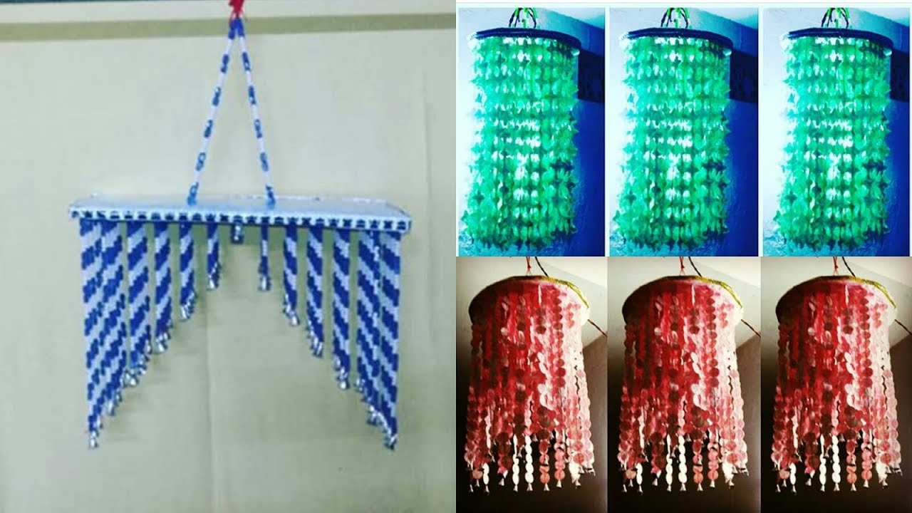 DIY jhumar making ideas | how to make paper making jhumar ideas ...