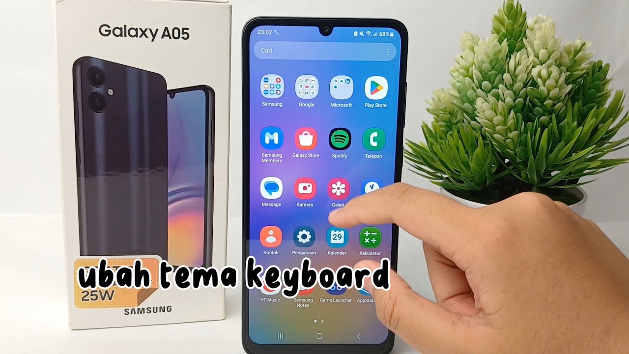 Cara Mengubah Tema Keyboard Samsung A05, A05s - YouTube