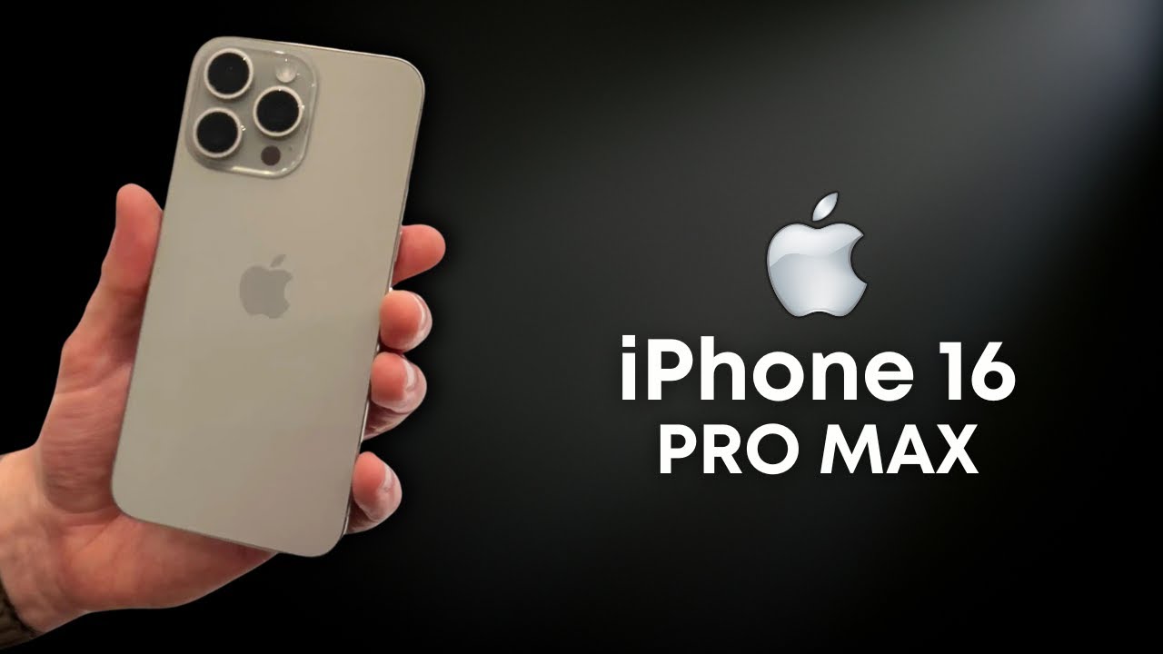 iPhone 16 Pro Max: The Game-Changer You've Been Waiting For! - YouTube