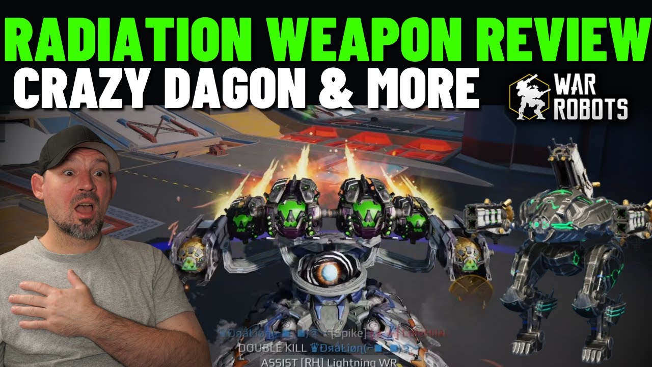 War Robots Radiation Weapon Review | Dagon Blight | fenrir hazard decay ...