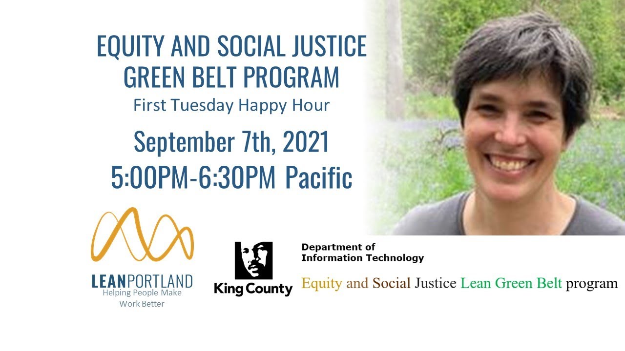 Lean Portland Happy Hour: Equity & Social Justice Lean Green Belt ...