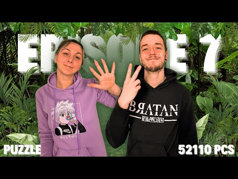 ON S'ATTAQUE À LA PARTIE 4 DE NOTRE PUZZLE 52110 PIÈCES 🐸🐆