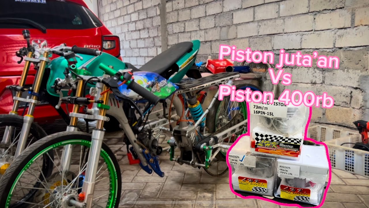 Piston juta’an (FORGED) VS piston 400rb an (CASTING) - YouTube