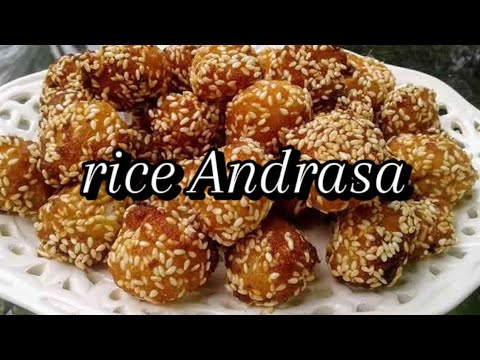 andrasa recipe| how to make rice andrase| Andrase banany ka tariqa ...